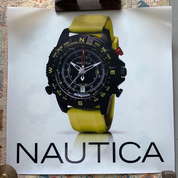 Nautica | Wall Decor | Nautica Watch Poster Laminated Photo | Poshmark